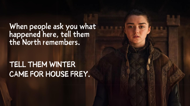 Arya Stark, Game of Thrones - Musings of a Reader