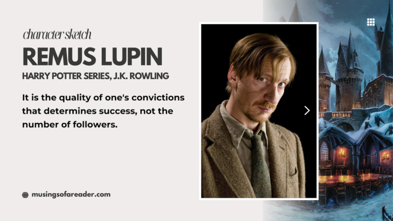 Remus Lupin, The Harry Potter Series - Musings of a Reader